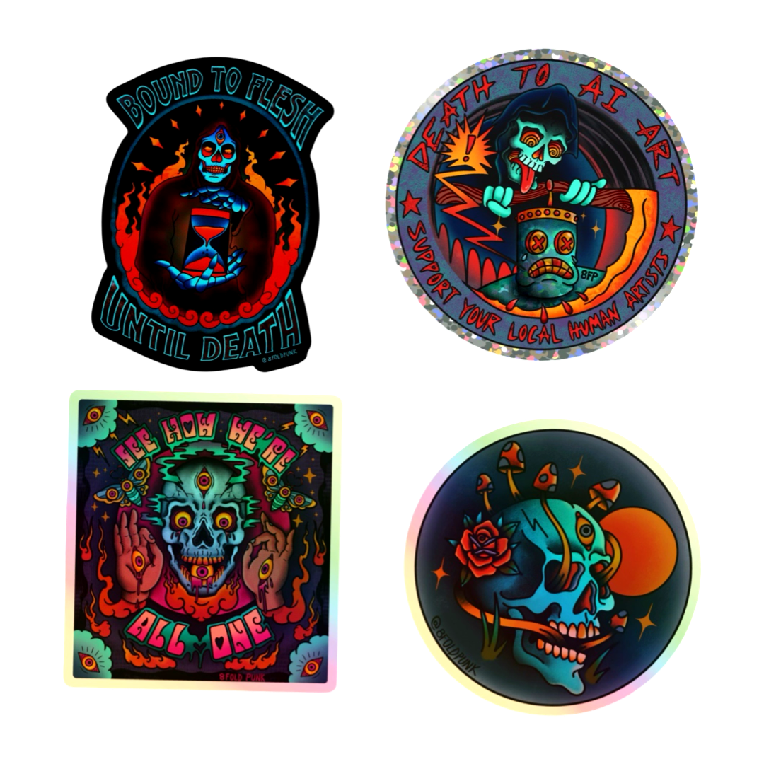 Sticker Pack – 8FOLDPUNK